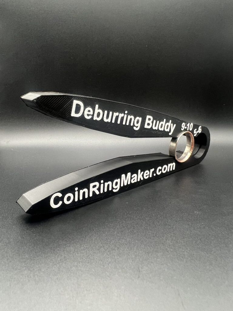 Deburring Buddy - Quarter Edition - Coin Ring Maker